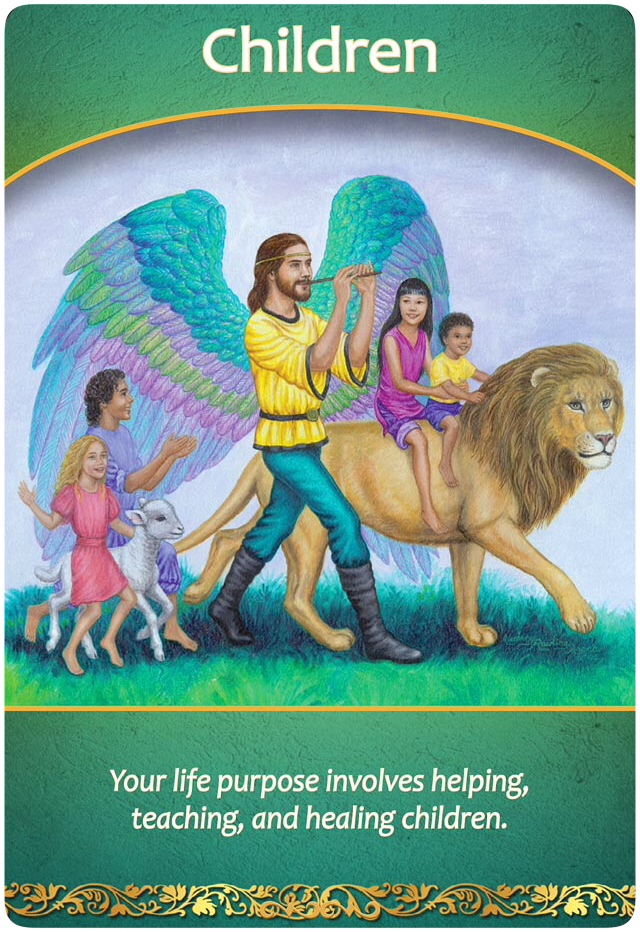 What does the Children card mean for you? ~ Angel card readings ...